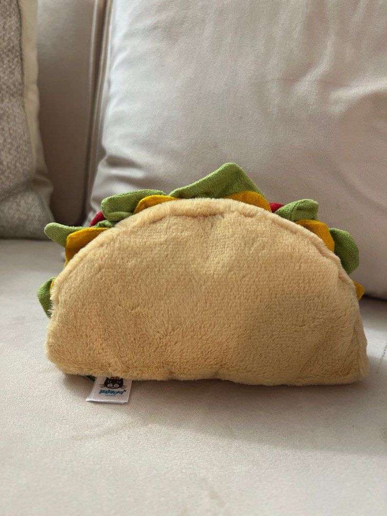 Jellycat Taco toy, Hobbies & Toys, Toys & Games on Carousell