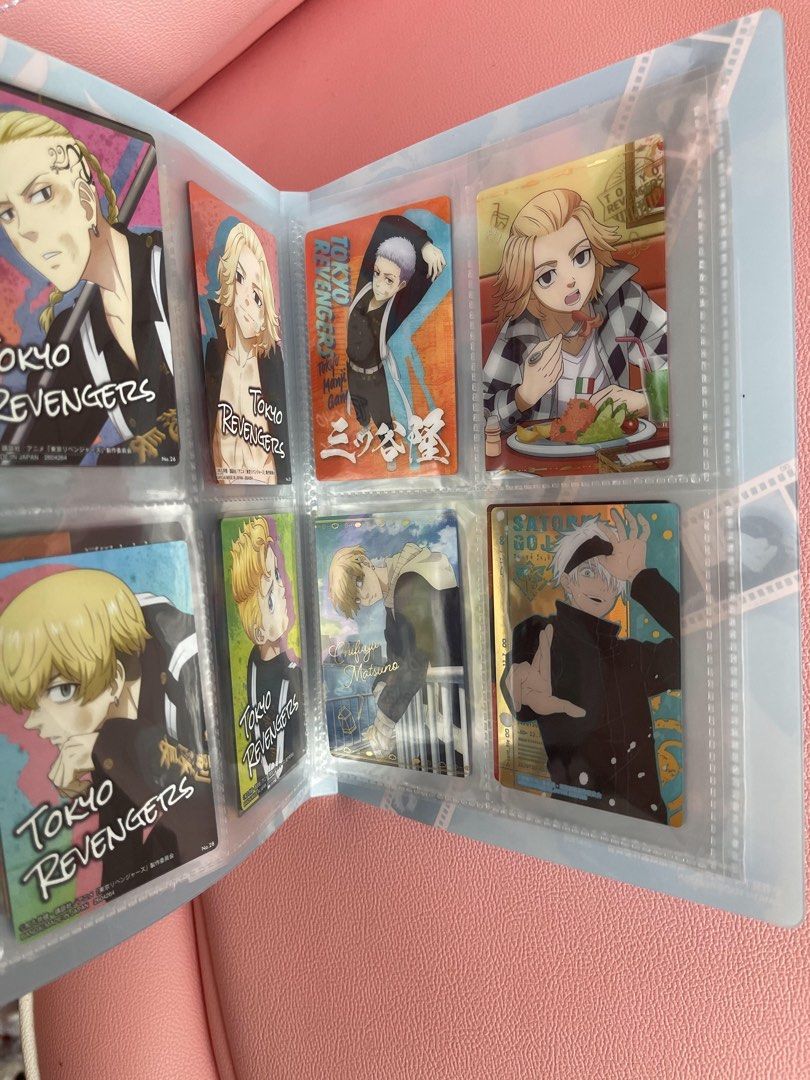 Jujutsu Kaisen Gojo Binder Folder - Tokyo Revengers Wafer Cards ...