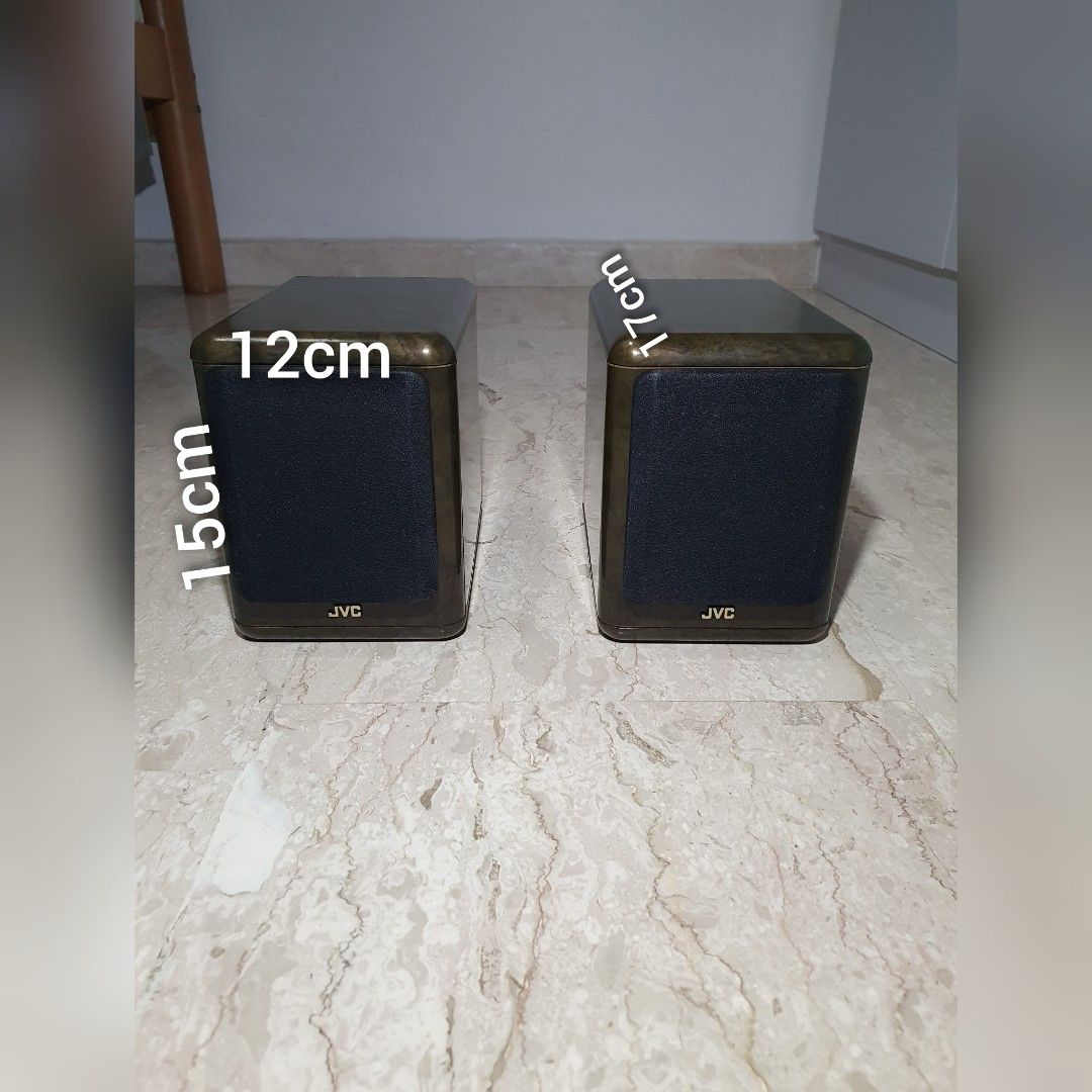 JVC wooden speakers, Audio, Soundbars, Speakers & Amplifiers on Carousell