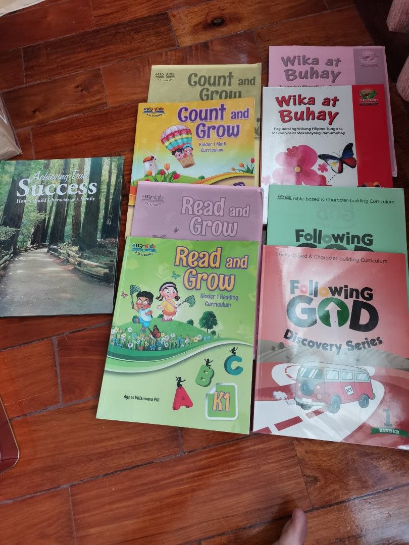 K1 homeschool count and grow, read and grow, wika at buhay, following ...
