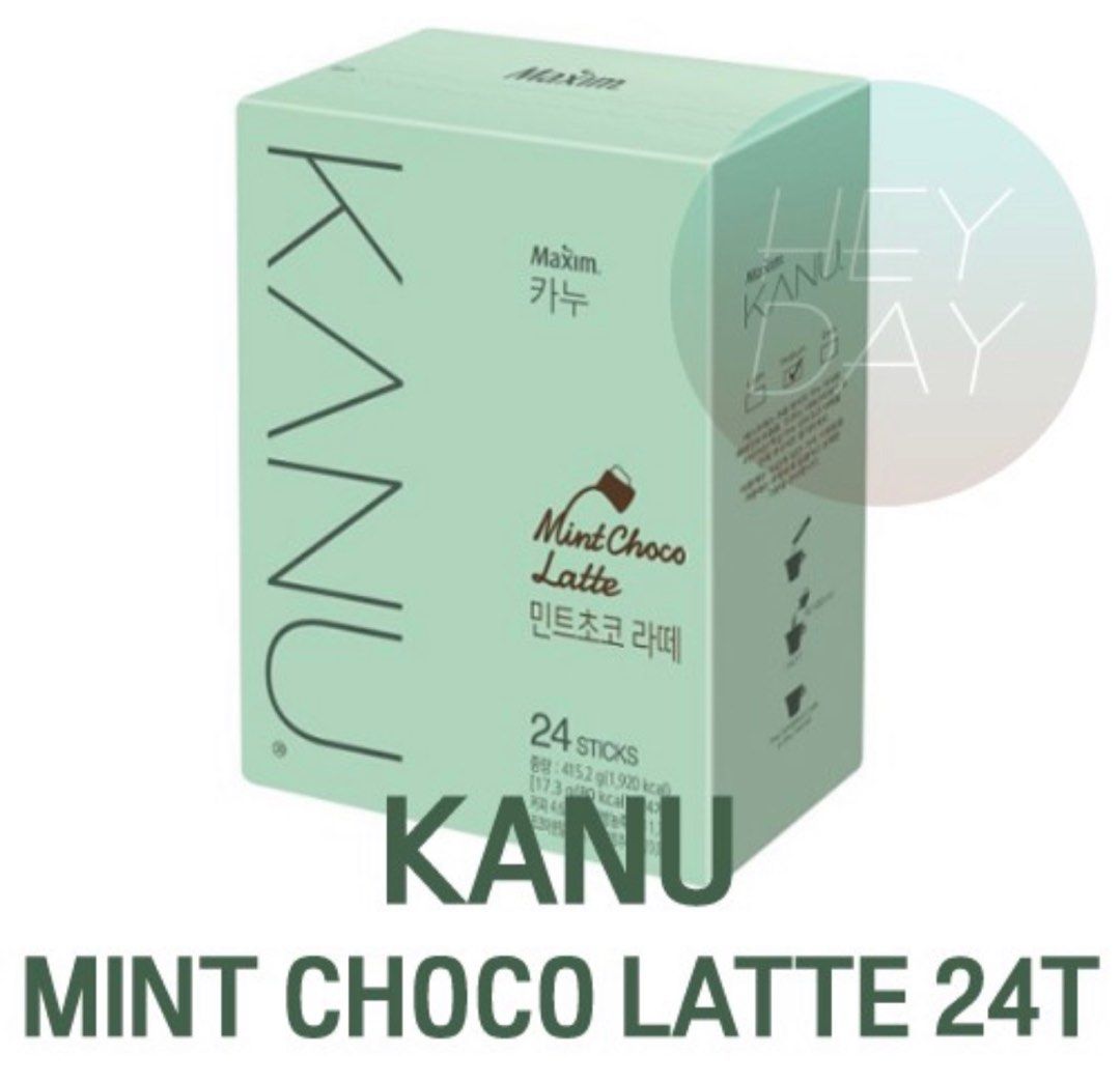 KANU MINT CHOCO LATTE 24T, Food & Drinks, Beverages on Carousell