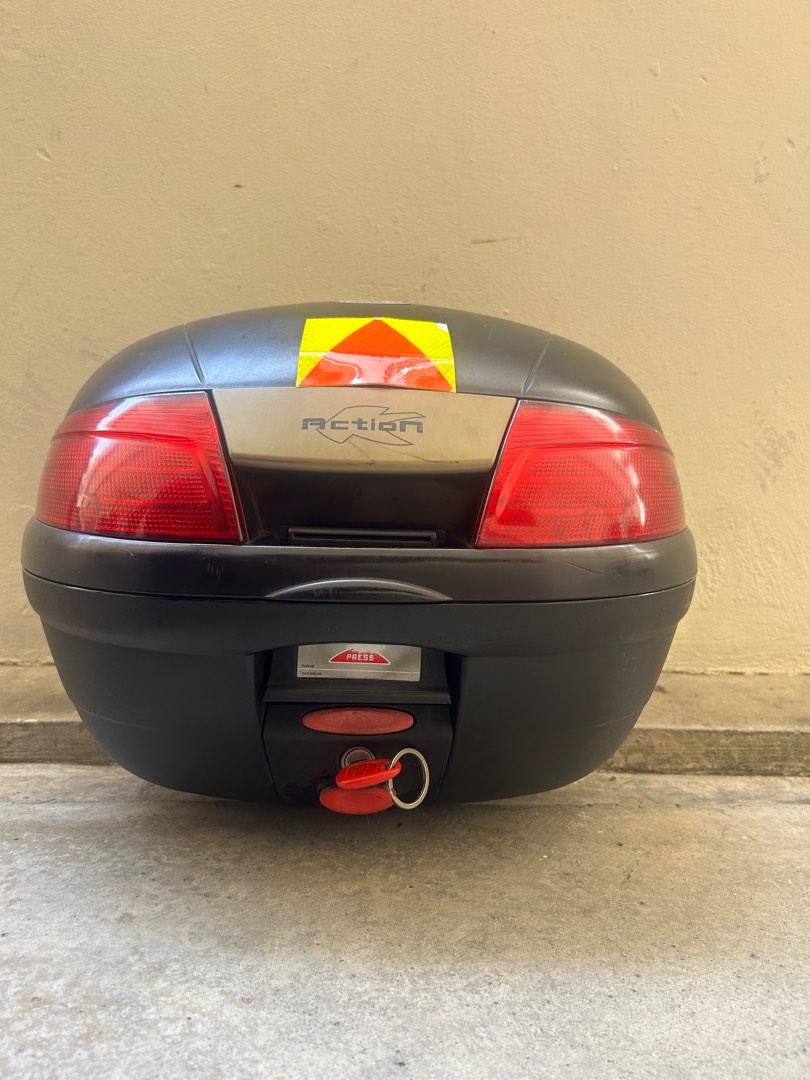 Kappa action box 35L topcase, Motorcycles, Motorcycle Accessories on ...