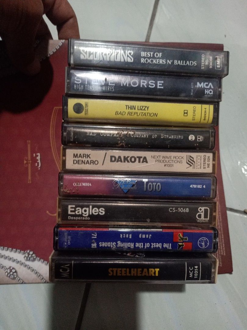 kaset lama - rock heavy metal ballads, Hobbies & Toys, Music & Media ...