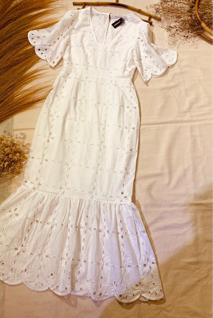 Katbol long branded, Fesyen Wanita, Pakaian Wanita, Gaun & Rok di Carousell