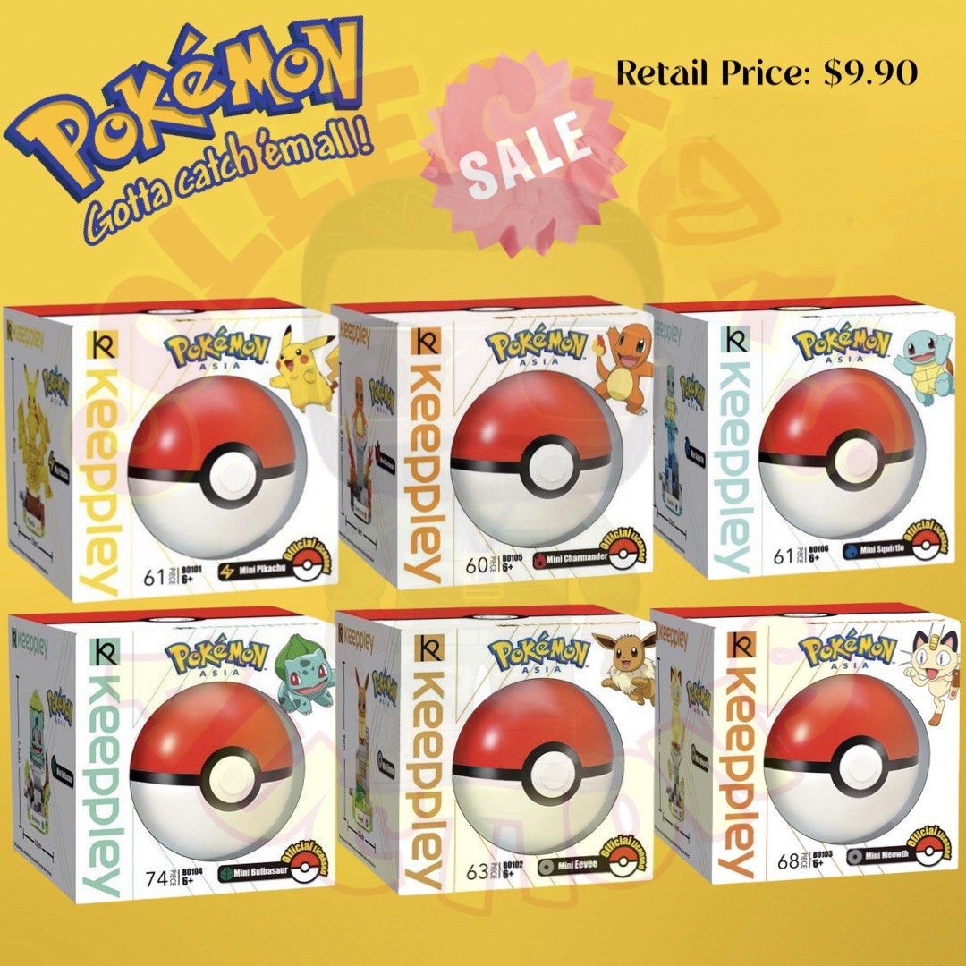 Keepplay Pokémon, Hobbies & Toys, Toys & Games on Carousell
