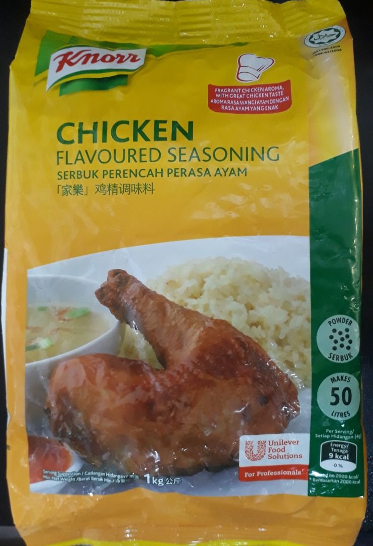 Knorr Chicken Flavoured Seasoning 1kg, Food & Drinks, Spice & Seasoning ...