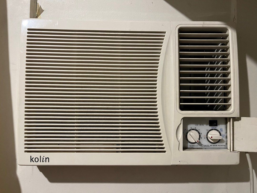 Kolin Window Type Non-Inverter Aircon 1.5 HP w/ FREE Aircon Cleaner, TV ...
