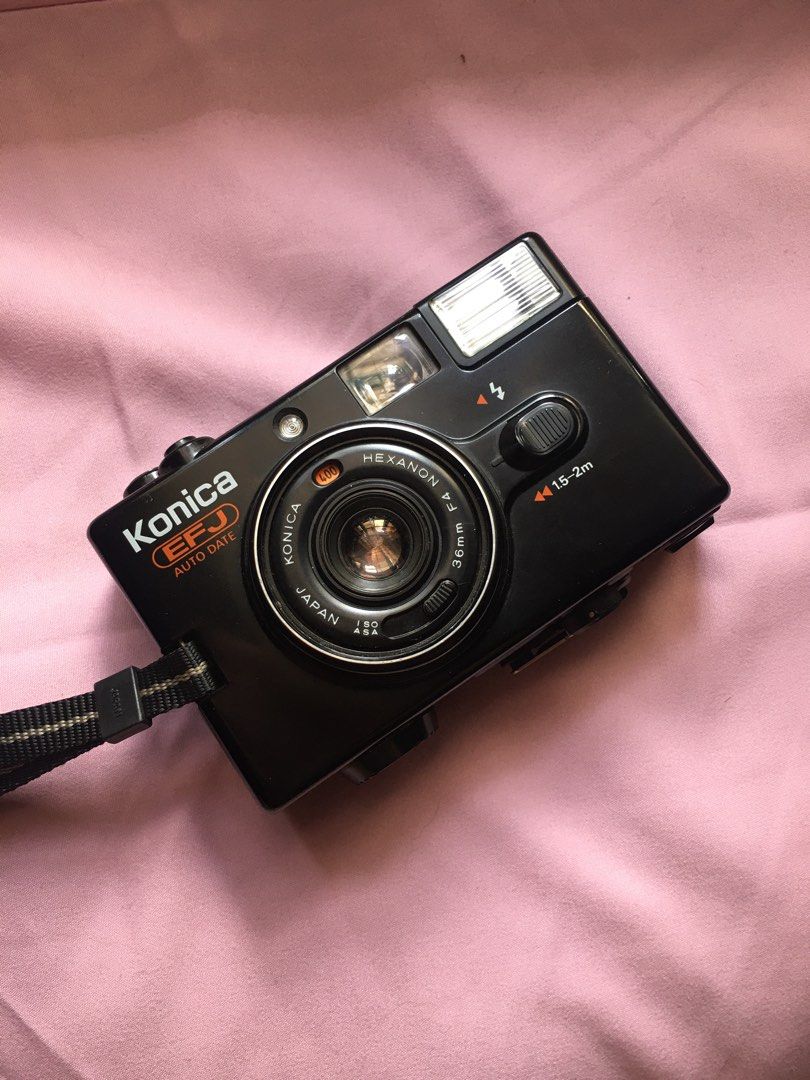 Konica EFJ Film Camera, Photography, Cameras on Carousell