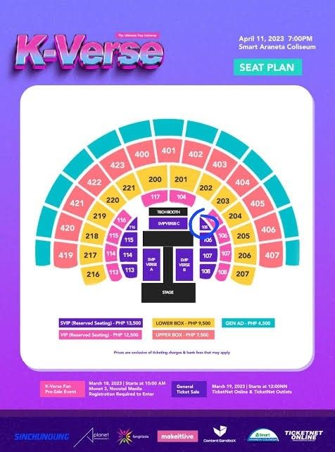K-VERSE SVIP TICKET, Tickets & Vouchers, Event Tickets on Carousell