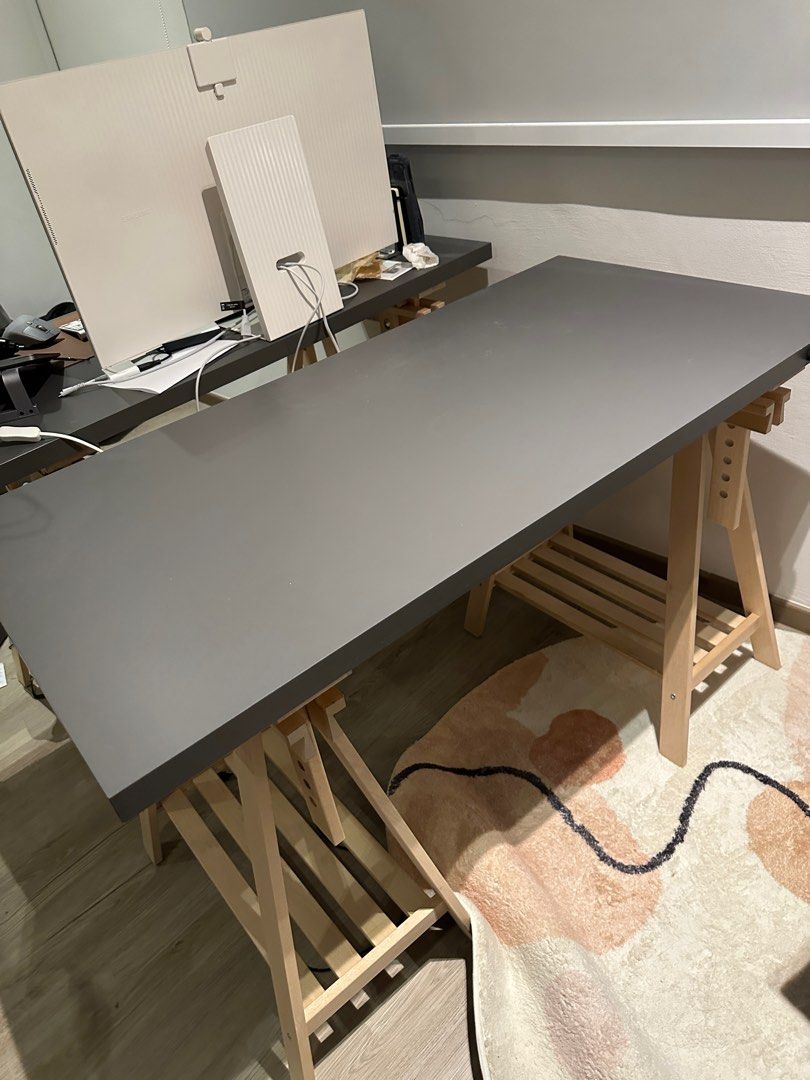 Lagkapten / Mittback Ikea desk , Furniture & Home Living, Furniture ...