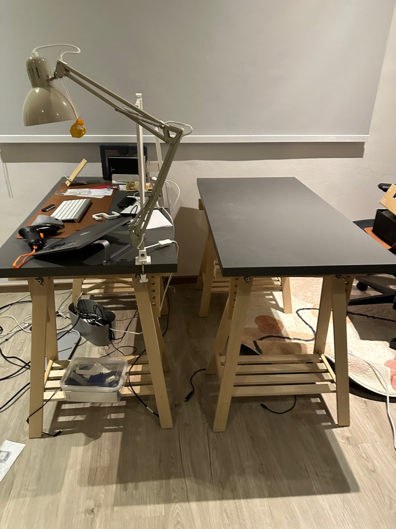 Lagkapten / Mittback Ikea desk , Furniture & Home Living, Furniture ...