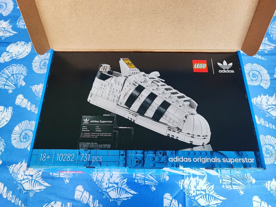 LEGO 10282 - Adidas Originals Superstar, Hobbies & Toys, Toys & Games ...