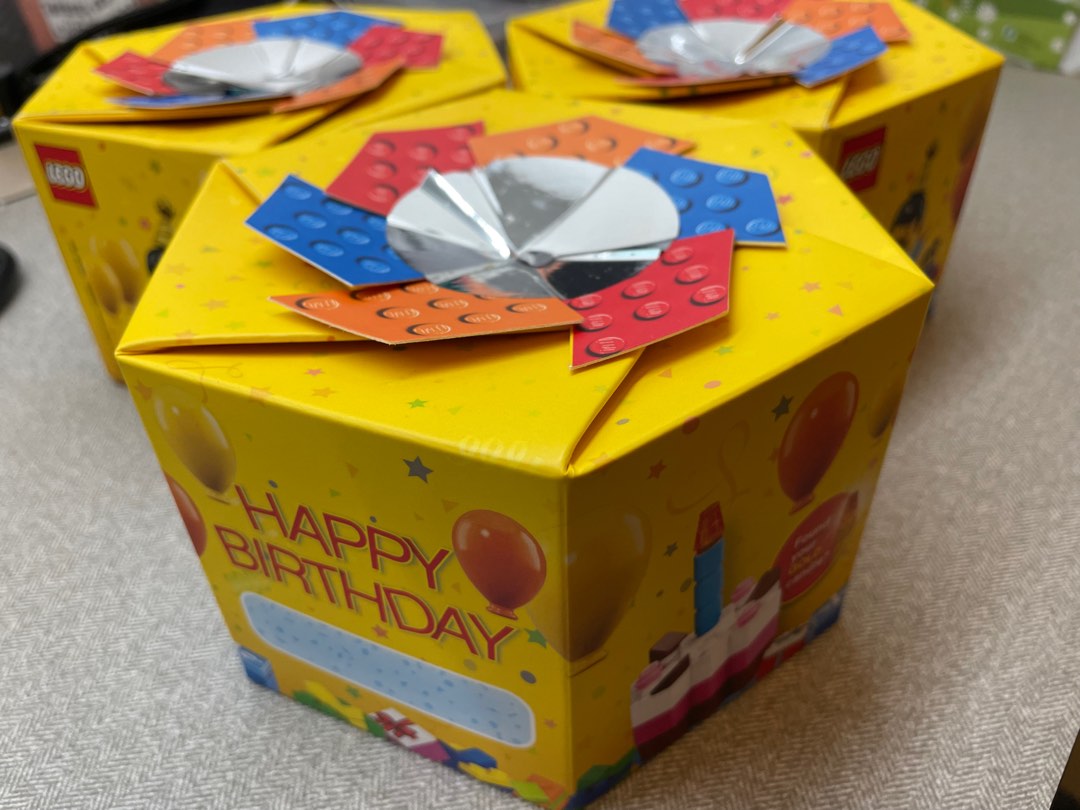 Lego Birthday cake set (selling as a set of 3), Hobbies & Toys, Toys ...