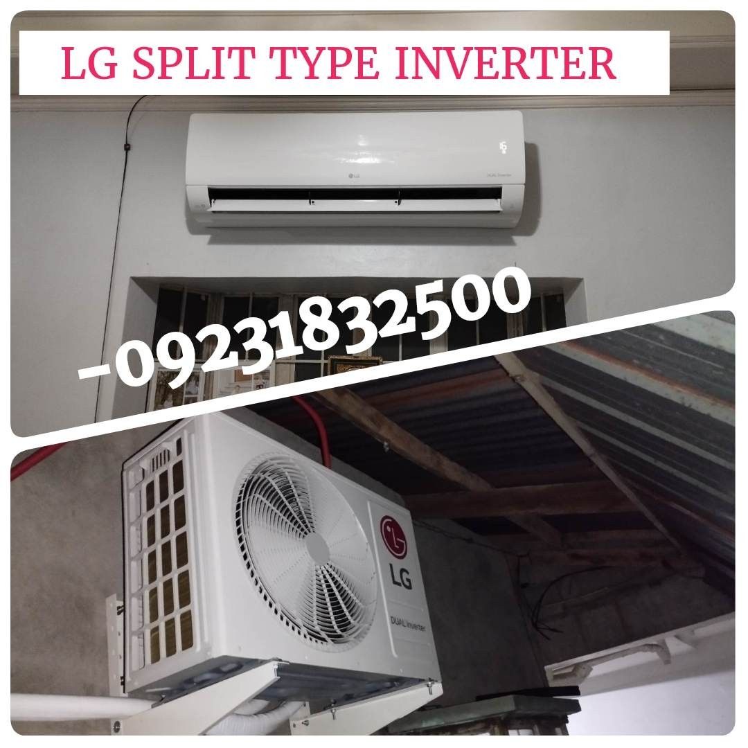 LG SPLIT TYPE AIR-CONDITIONING INVERTER, TV & Home Appliances, Air Conditioning and Heating on ...