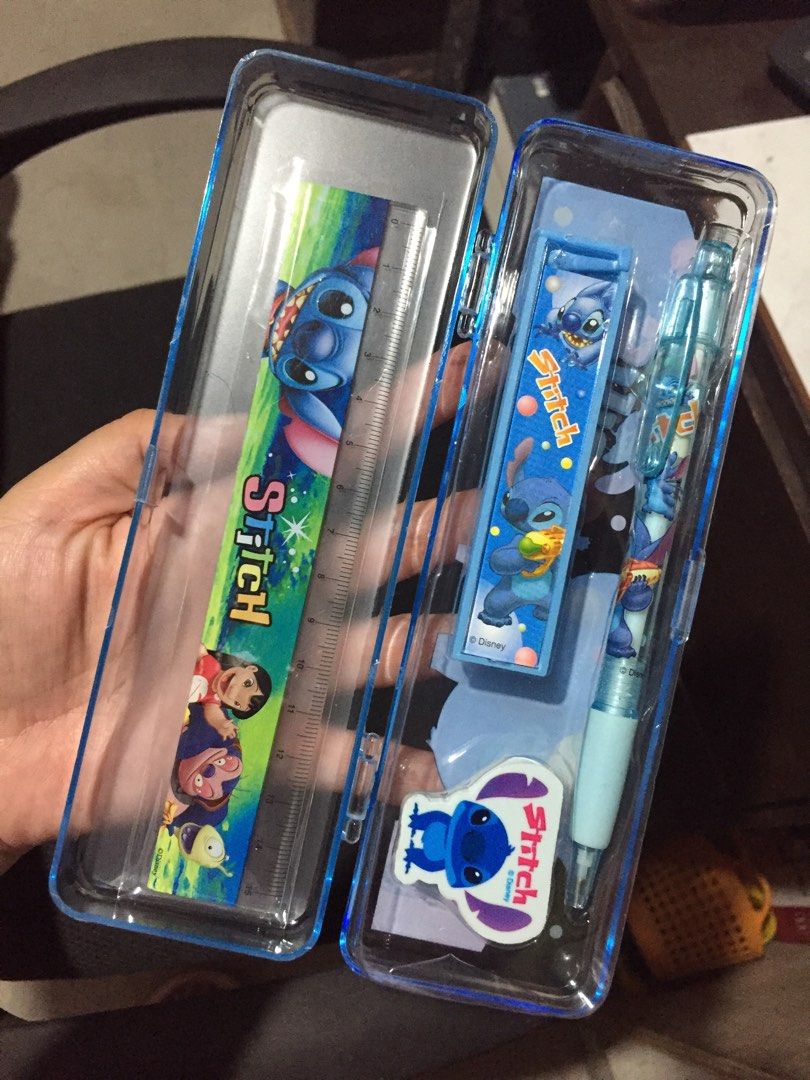 Lilo and Stitch Pencil Case Set, Hobbies & Toys, Stationary & Craft ...