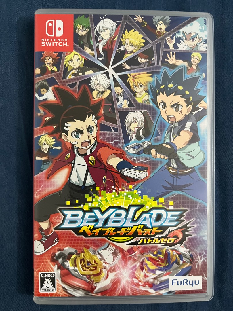 Limited Edition Beyblade Nintendo Switch Game, Video Gaming, Video ...