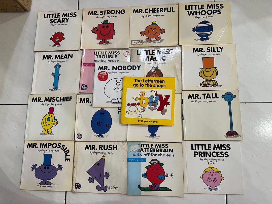 Little miss and Mr men, Hobbies & Toys, Books & Magazines, Children's ...