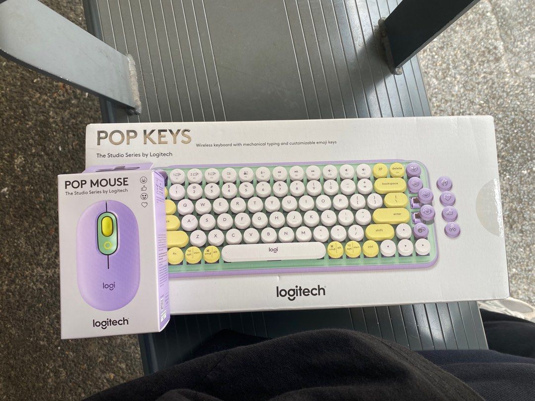 Logitech Pop Keyboard Computers Tech Parts Accessories Computer Keyboard On Carousell