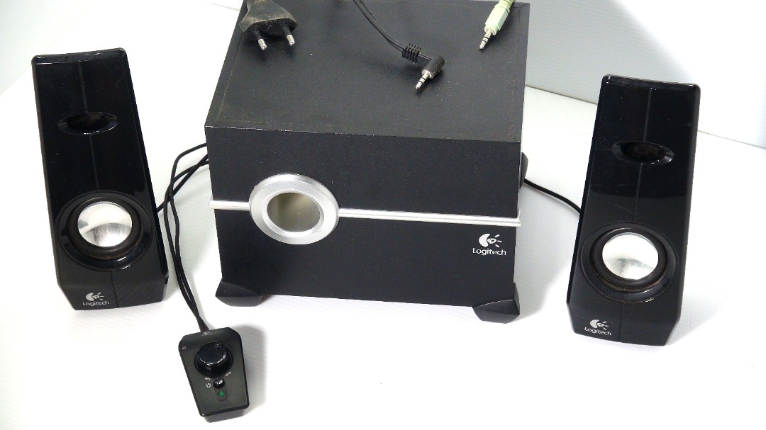 Logitech Z103 Slim 2.1 MultiMedia Speaker, Audio, Soundbars, Speakers & Amplifiers on Carousell