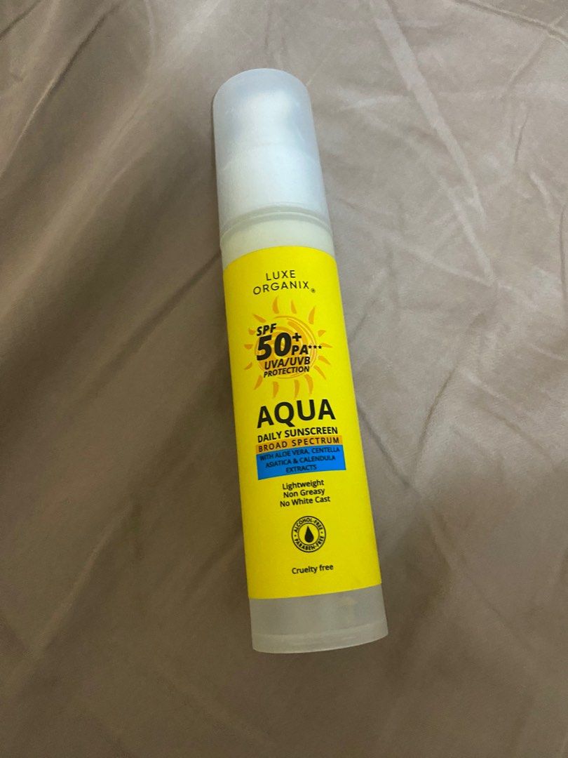 Luxe Organix Sunscreen on Carousell