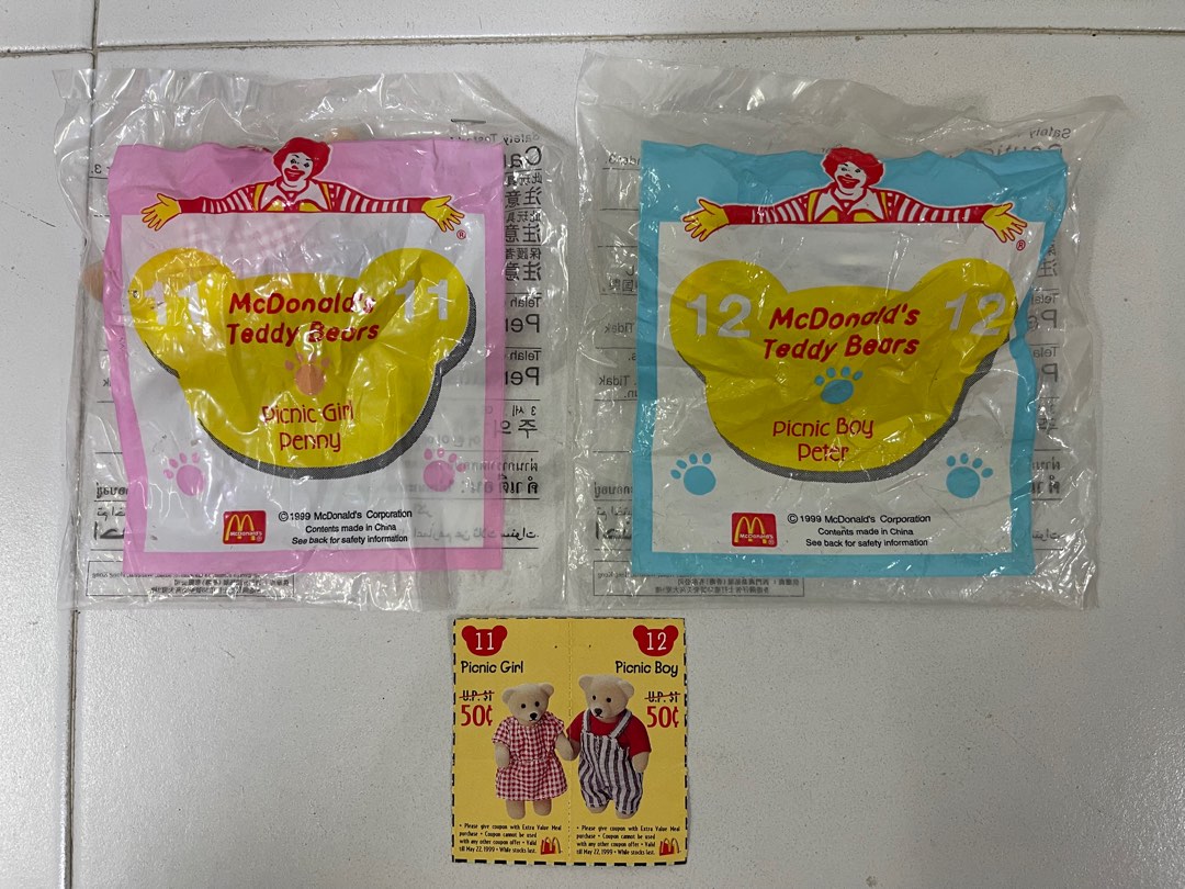 Mac Teddy Bears, Hobbies & Toys, Toys & Games on Carousell