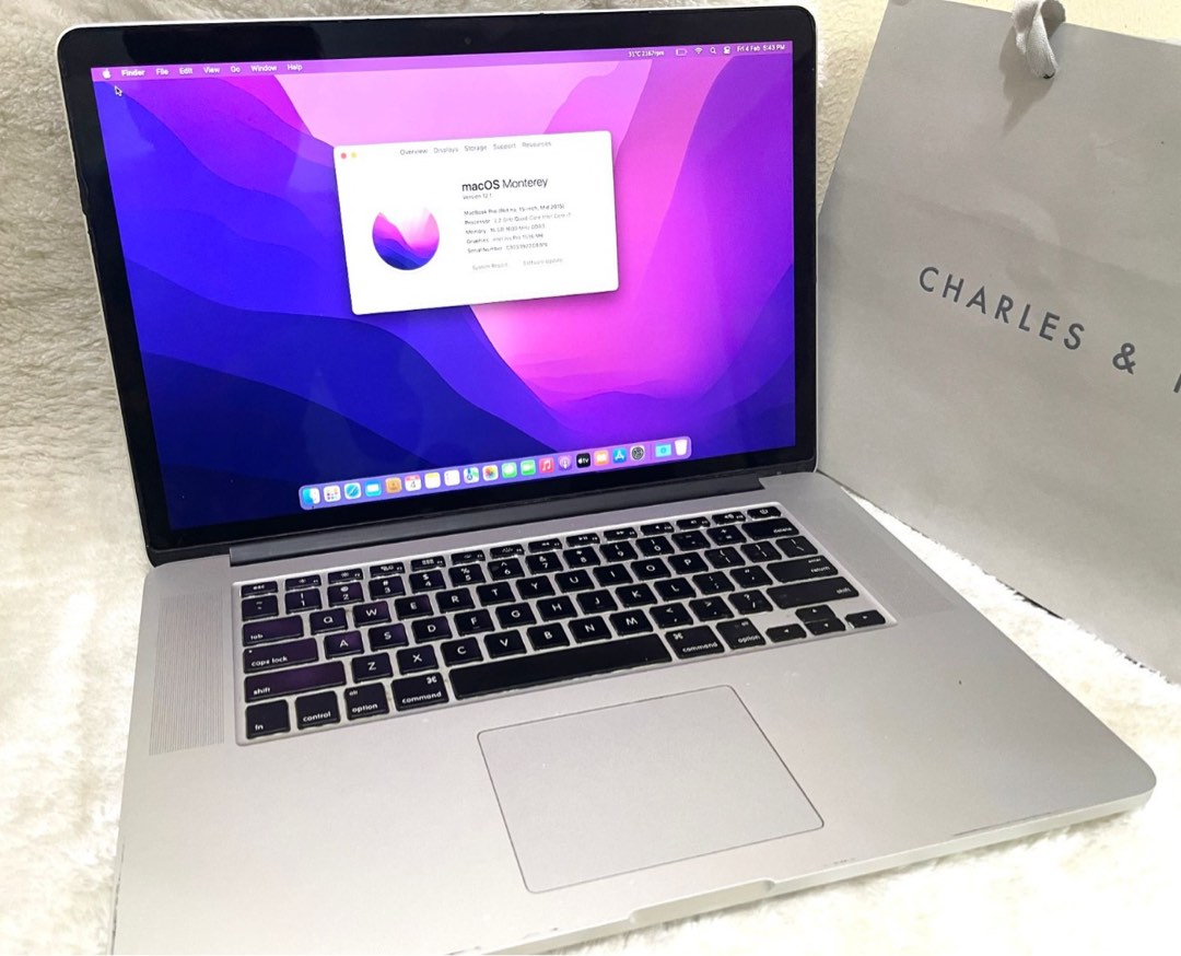 Macbook Pro 2015, 1TB, 15 inch, Quad Core i7, 16GB RAM, 1TB SSD, Dual ...