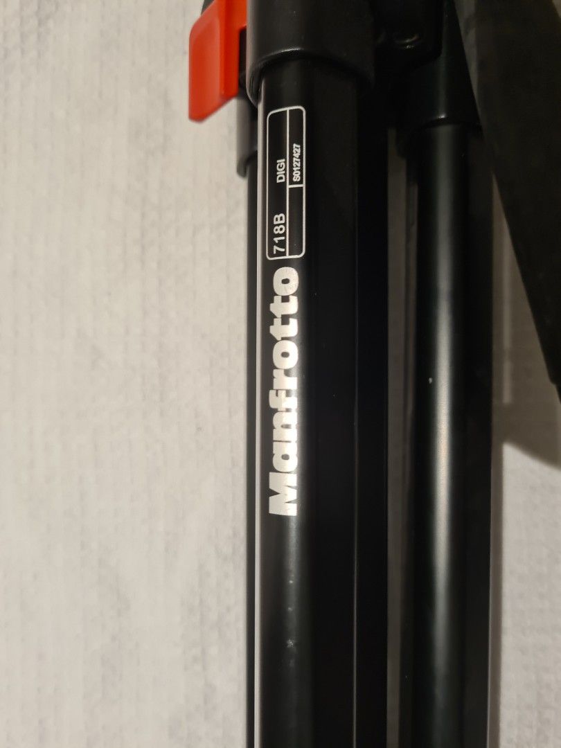 Manfrotto 718B Tripod, Photography, Photography Accessories, Tripods ...