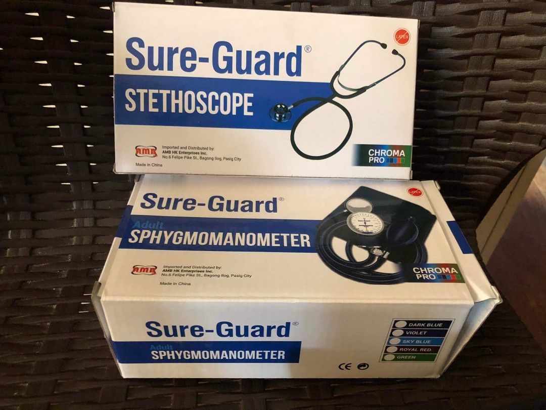 MANUAL BP MONITOR/ SURE-GUARD on Carousell