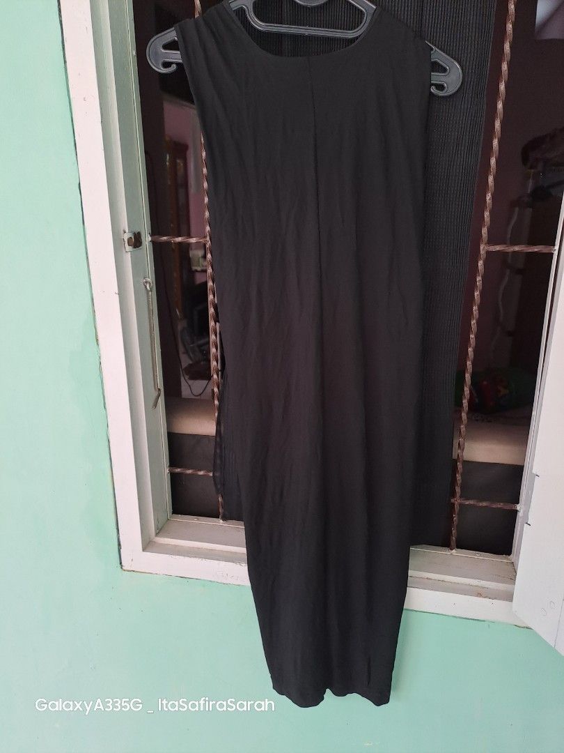 Marcs Jacobd Mididress Hitam, Fesyen Wanita, Pakaian Wanita, Gaun & Rok ...