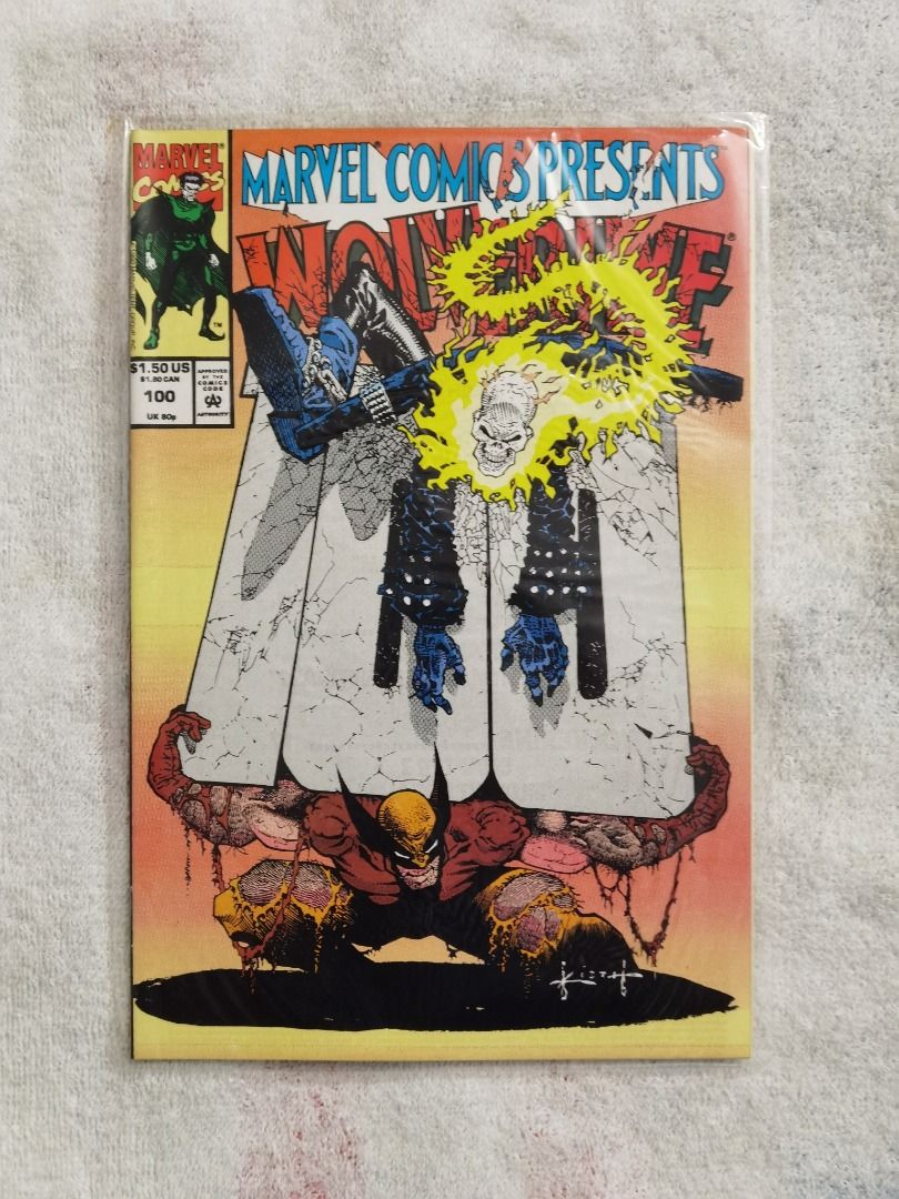 Marvel Comics Present (1988) issue 100! **Cover art by Sam Kieth., Hobbies & Toys, Books ...