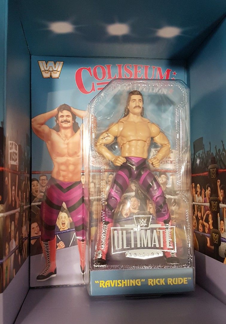 Mattel WWE COLISEUM Ultimate Edition Elite Jake "The Snake" Roberts / Rick Rude Special 2-Pack ...