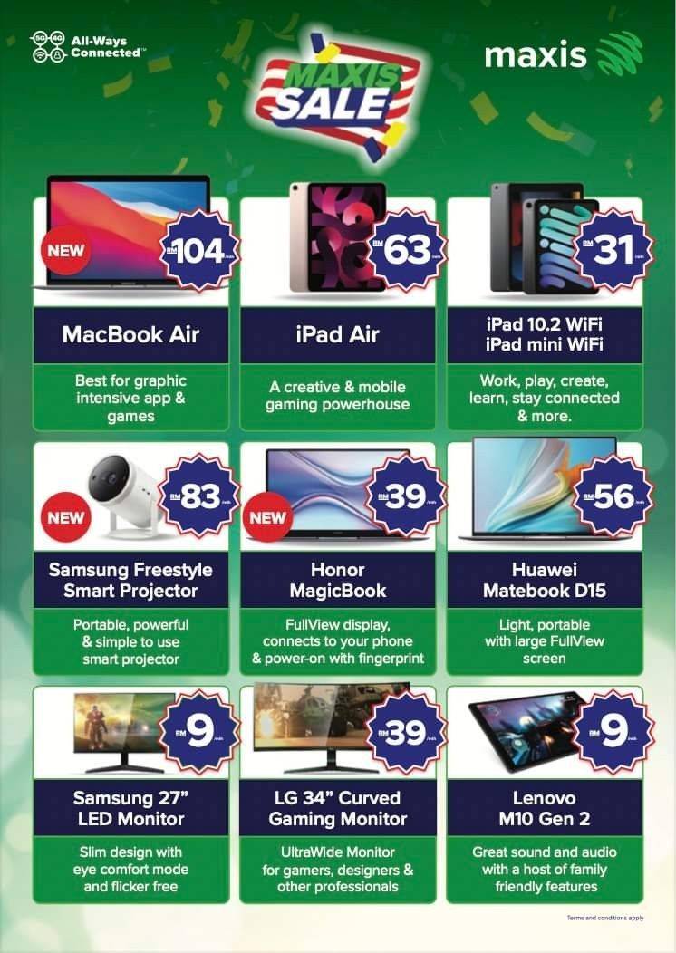 MAXIS HOME FIBRE WIFI UNIFI, Computers & Tech, Parts & Accessories ...