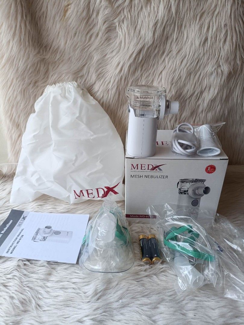 Medx Mesh Nebulizer Chargeble, Health & Nutrition, Health Monitors & Weighing Scales on Carousell
