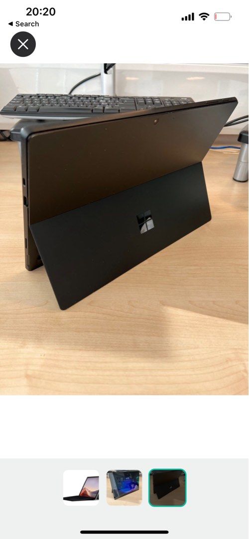 Microsoft Surface Pro 7 (Black / Intel I7 / 16GB Ram / 256gb) RRP ...