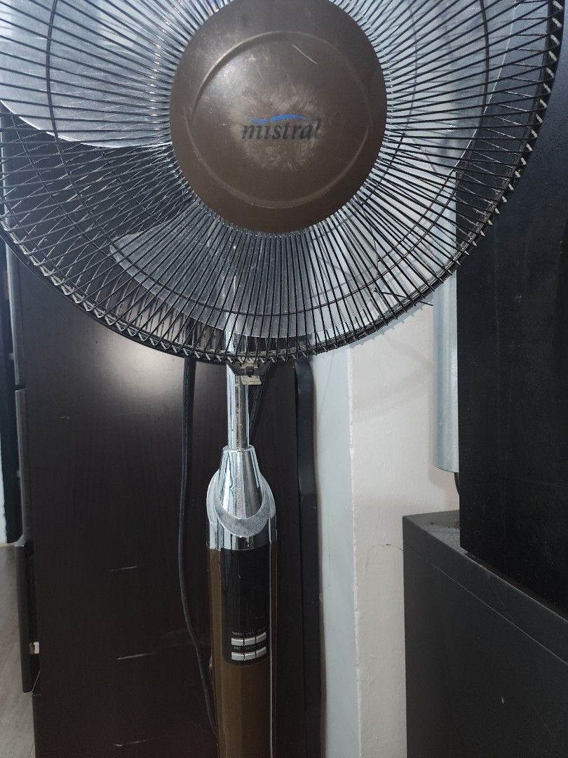 Mistral stand fan, TV & Home Appliances, Electrical, Adaptors & Sockets ...