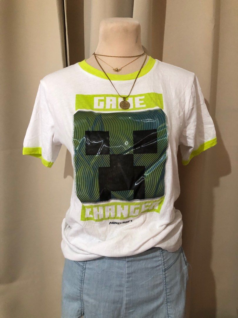 MOJANG xminecraft, Women's Fashion, Tops, Shirts on Carousell