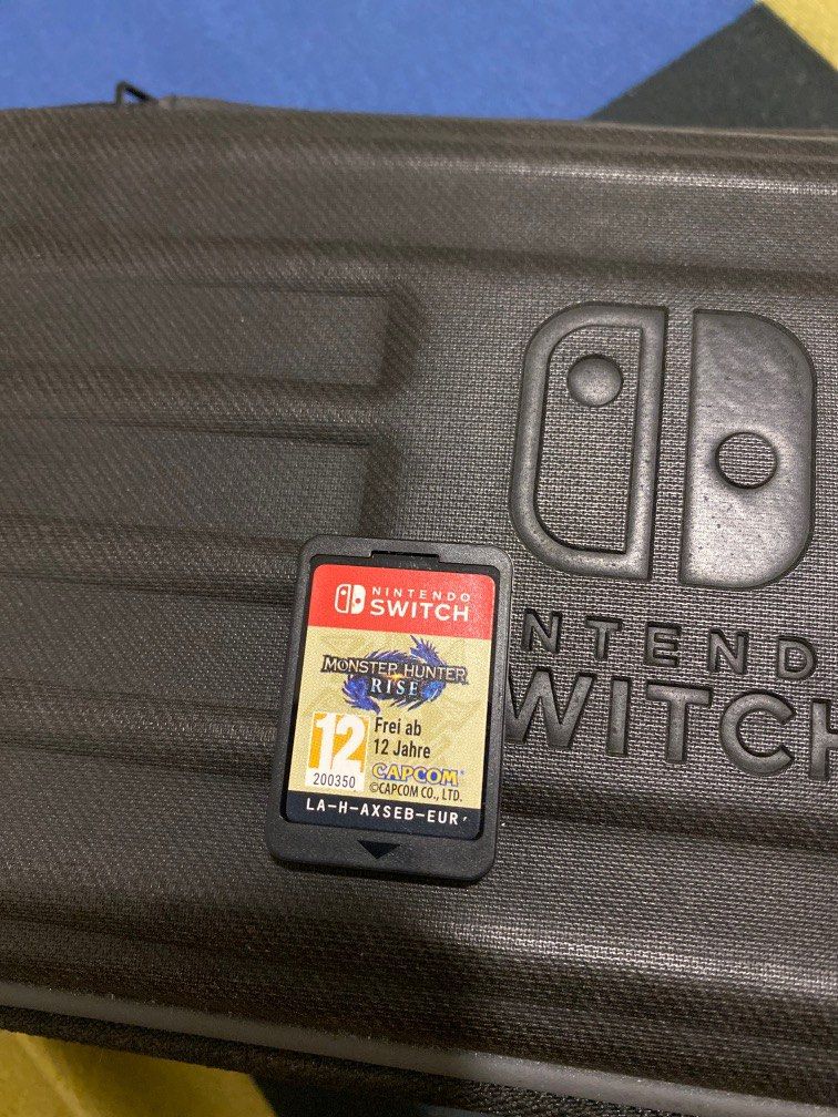 Monster Hunter Rise - Nintendo Switch Game Cart on Carousell