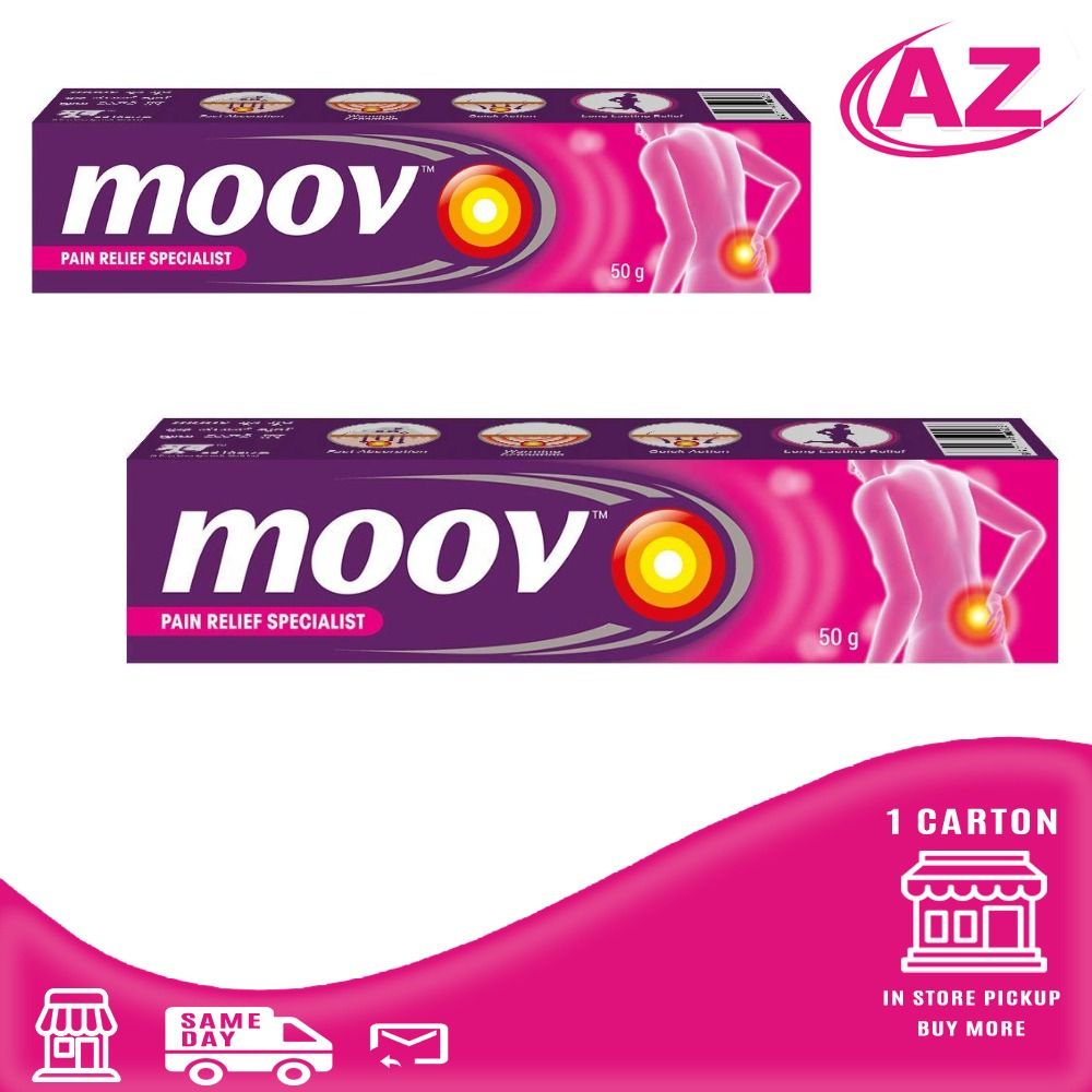 Moov Pain Relief Ointment 50g | 100g - STORE PICKUP / SAME DAY CASH ON DELIVERY / CHOOSE YOUR ...