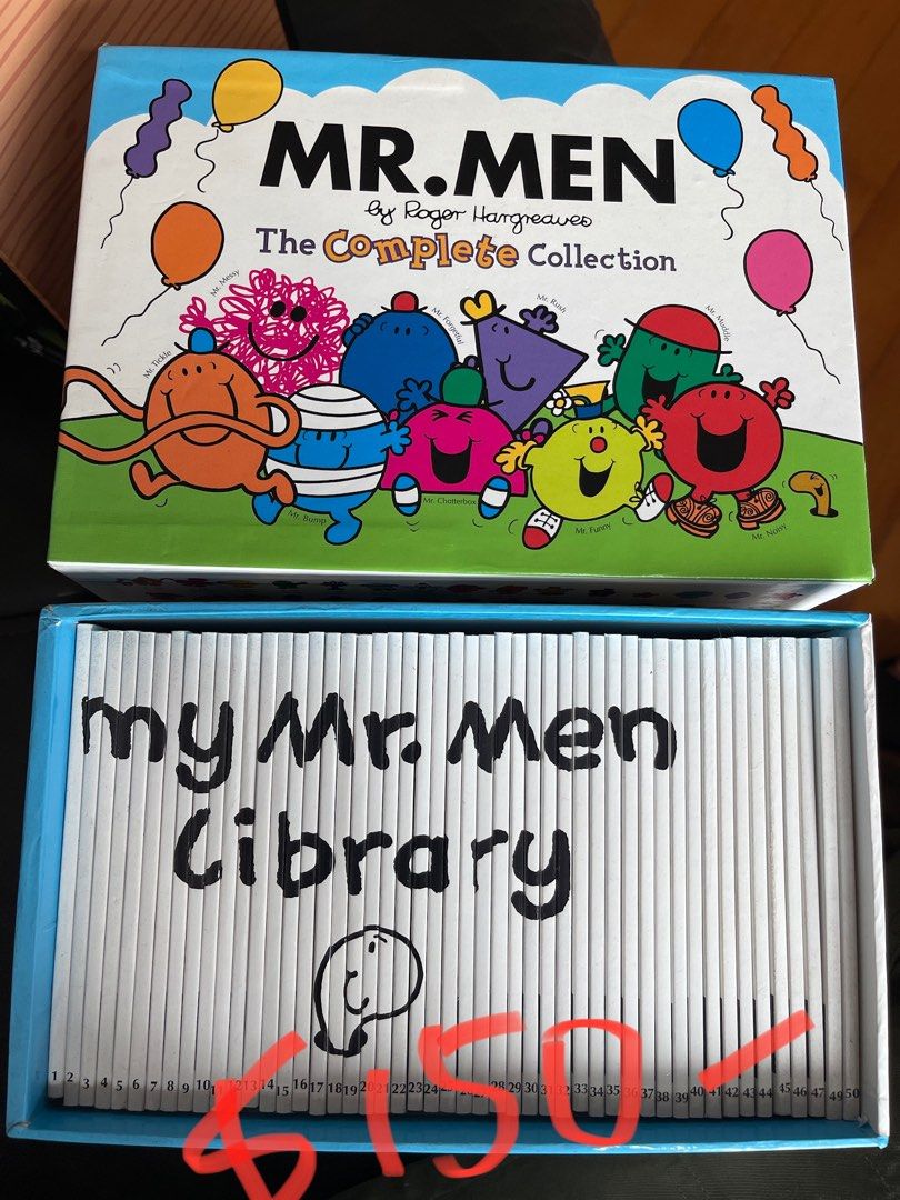 Mr. Men - by Roger Hargreaves, 興趣及遊戲, 書本 & 文具, 小朋友書 - Carousell