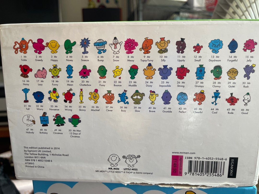 Mr. Men - by Roger Hargreaves, 興趣及遊戲, 書本 & 文具, 小朋友書 - Carousell