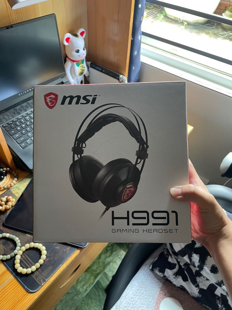 MSI wired headset, Audio, Headphones & Headsets on Carousell