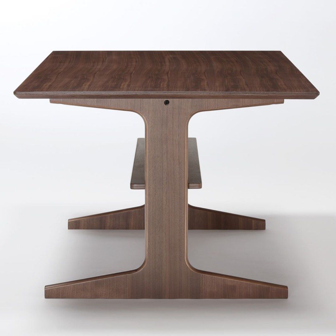 Muji walnut dining table, Furniture & Home Living, Furniture, Tables ...