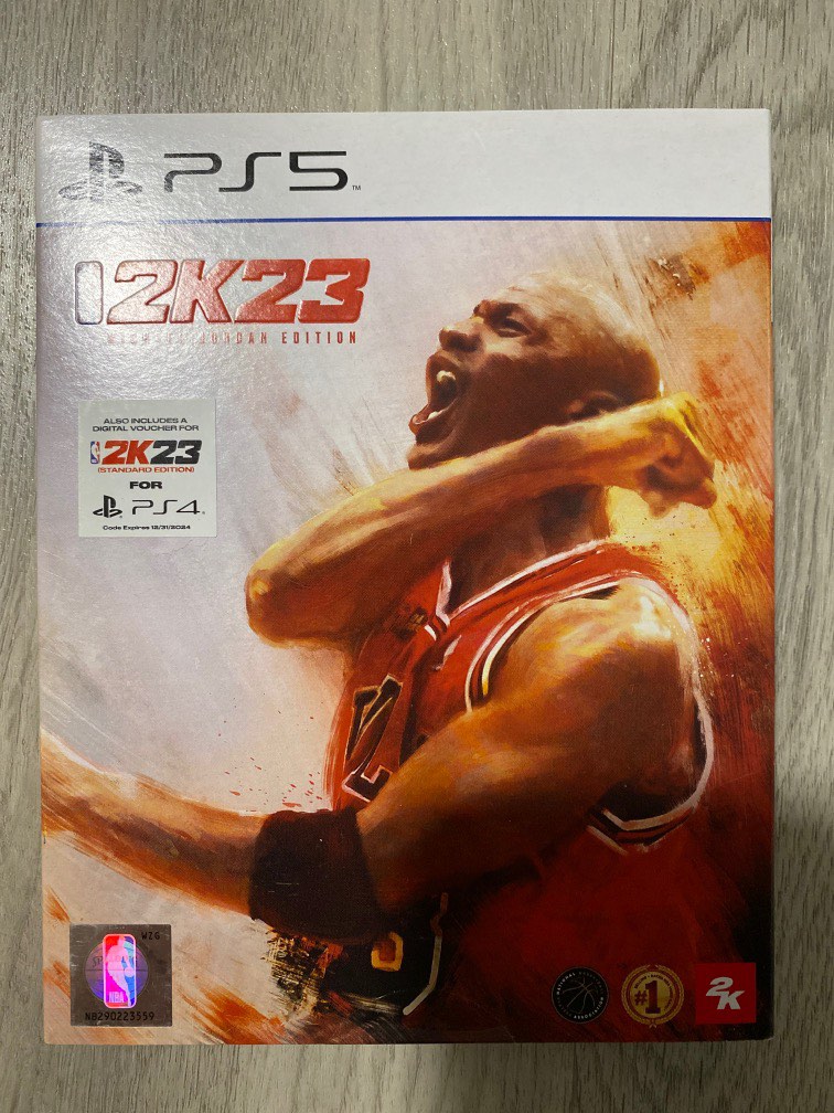 NBA2K23 Michael Jordan edition PS5, Video Gaming, Video Games ...