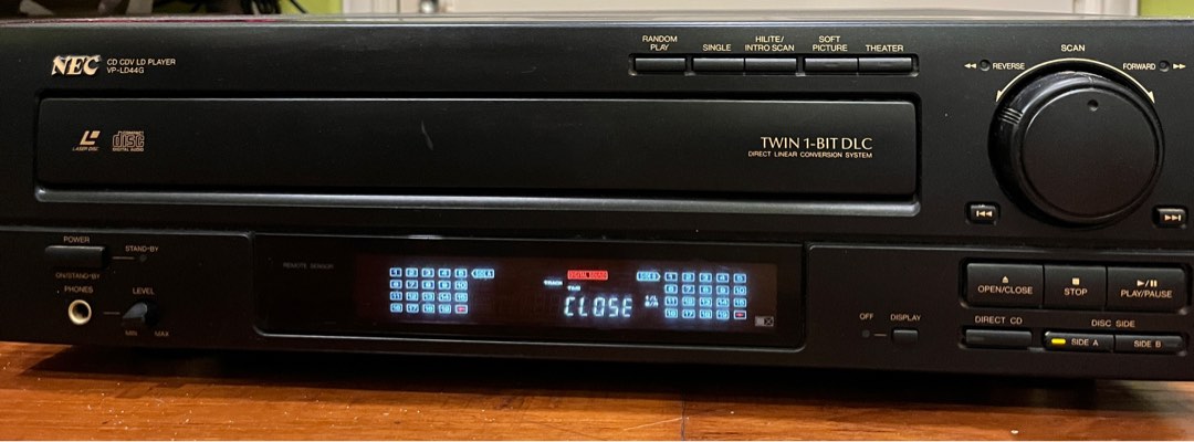 NEC CD LD PLAYER, Audio, Other Audio Equipment on Carousell