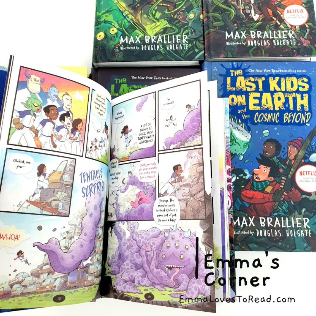 Netflix Original: The Last Kids on Earth Book Set, Hobbies & Toys ...