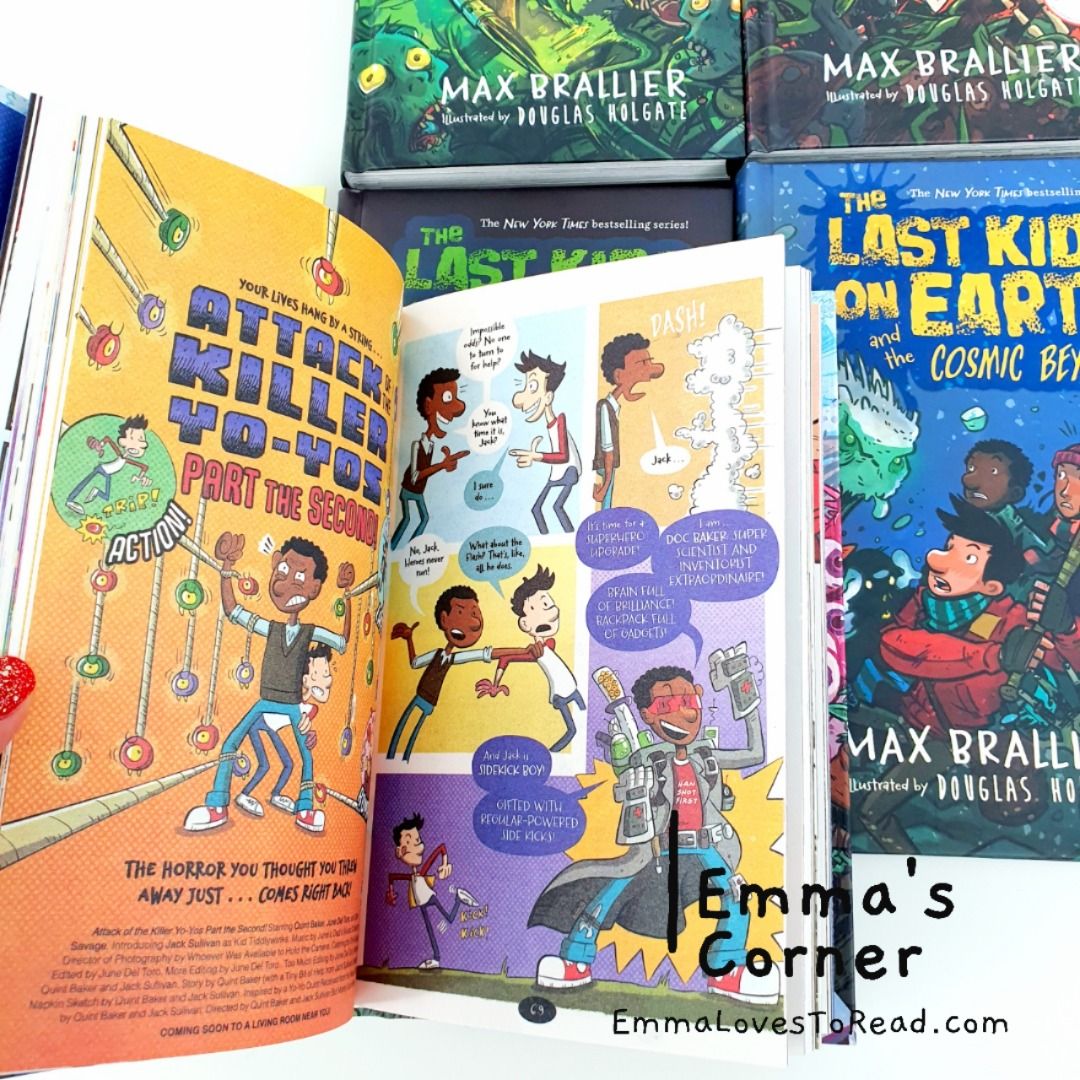 Netflix Original: The Last Kids on Earth Book Set, Hobbies & Toys ...