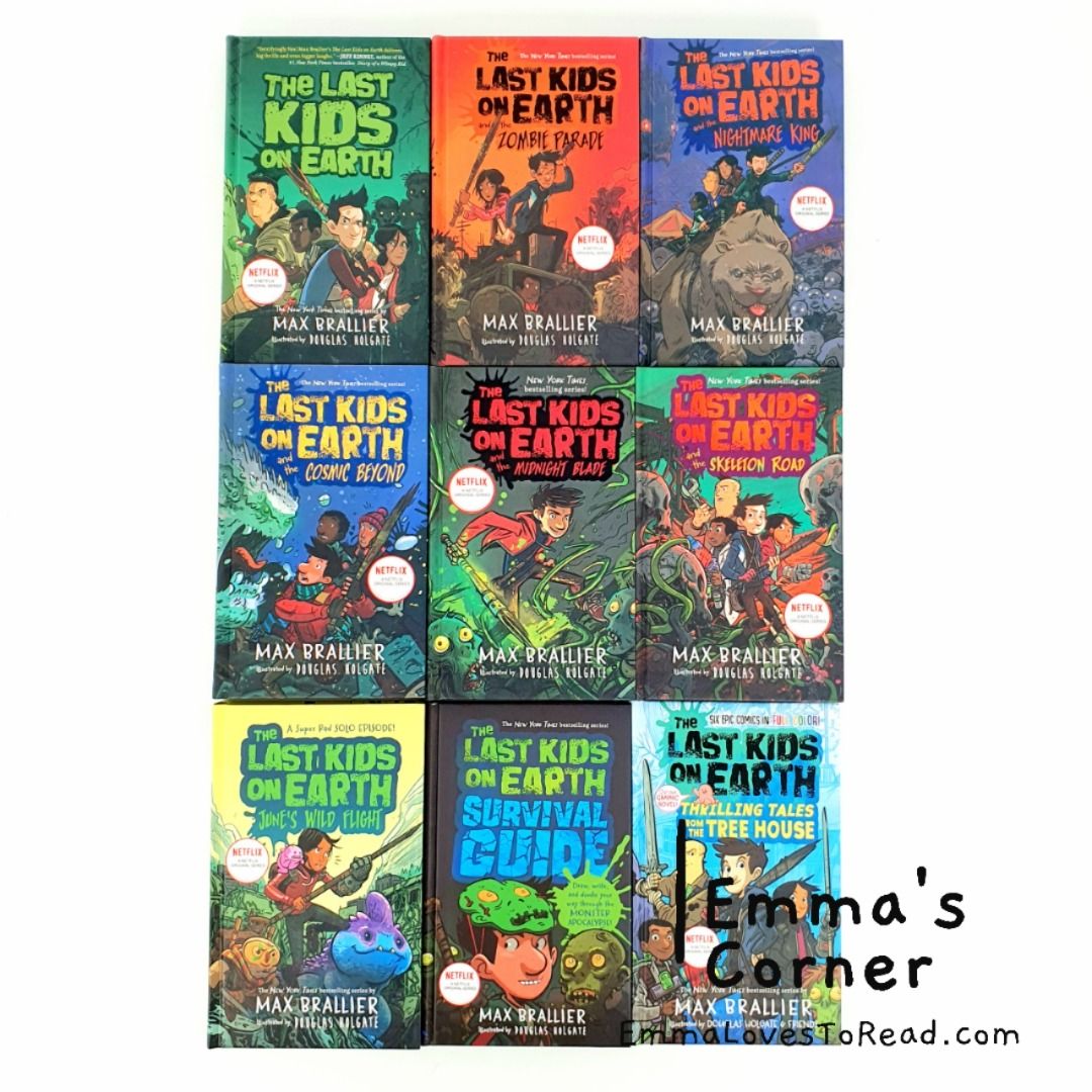 Netflix Original: The Last Kids on Earth Book Set, Hobbies & Toys ...