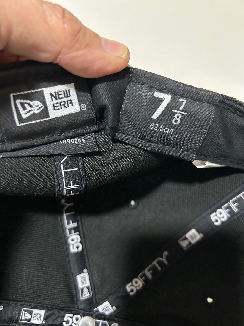 New Era 59FIFTY fitted blank cap, Men's Fashion, Watches & Accessories ...