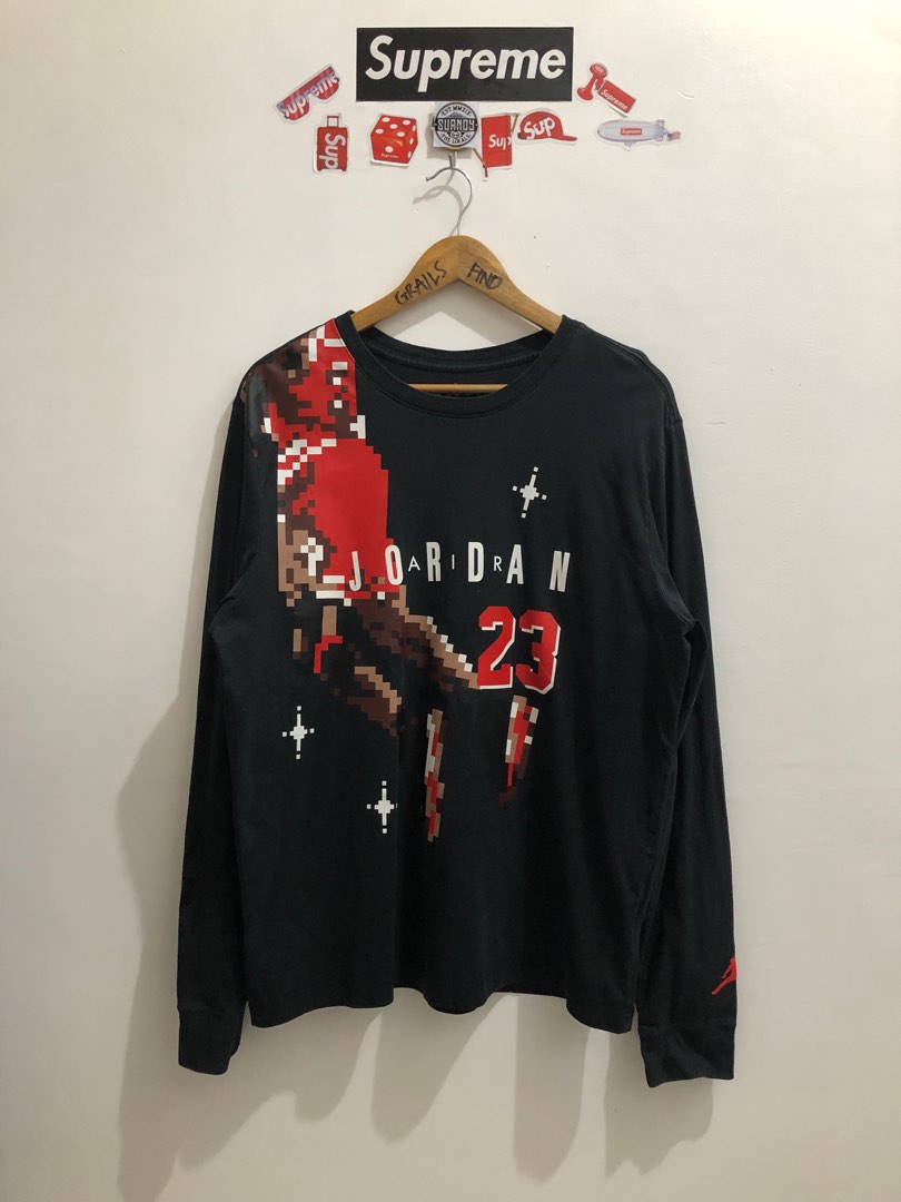 NEW JORDAN PERFORMANCE MJ BRAND HOLIDAY LS CREW, Men's Fashion, Coats ...