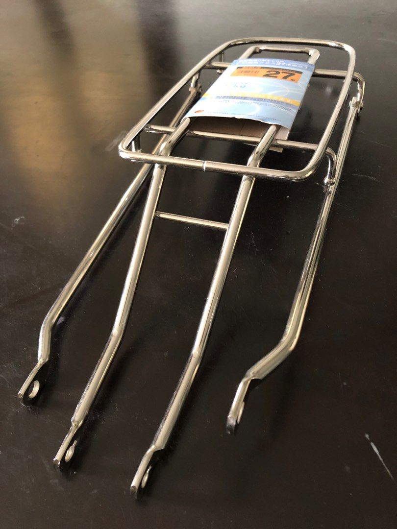 New Made in Japan Showa Industries Nagoya Stainless Bike Rear Carrier ...